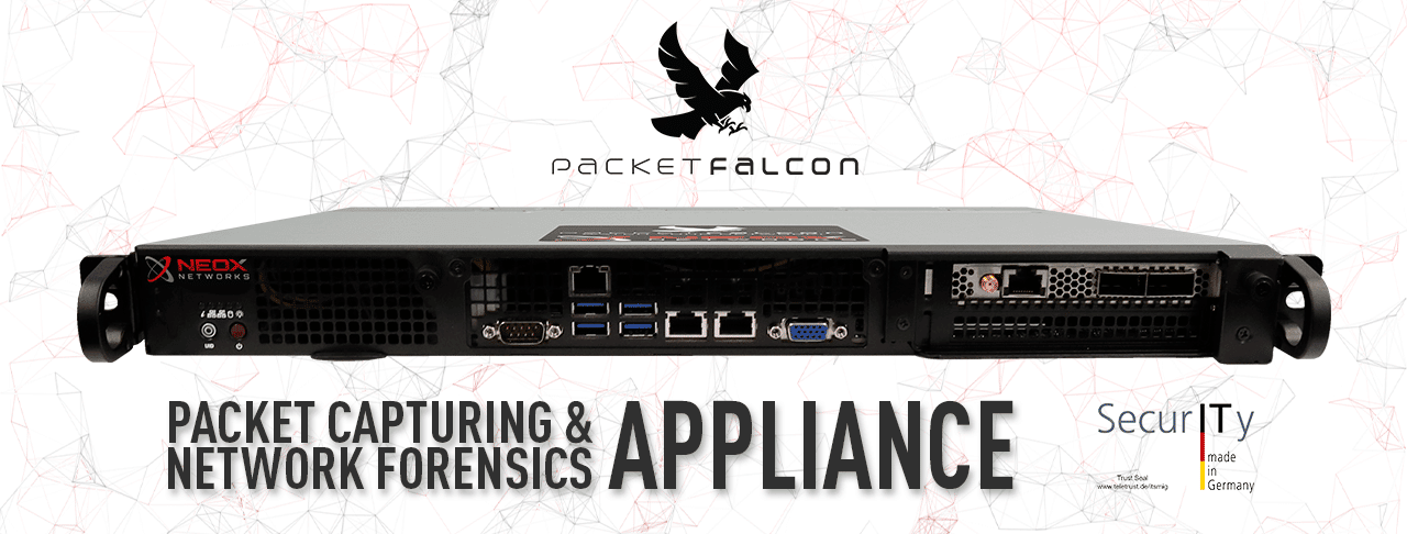 PacketFalcon Compact - Packet Capture Appliance up to 100Gbps